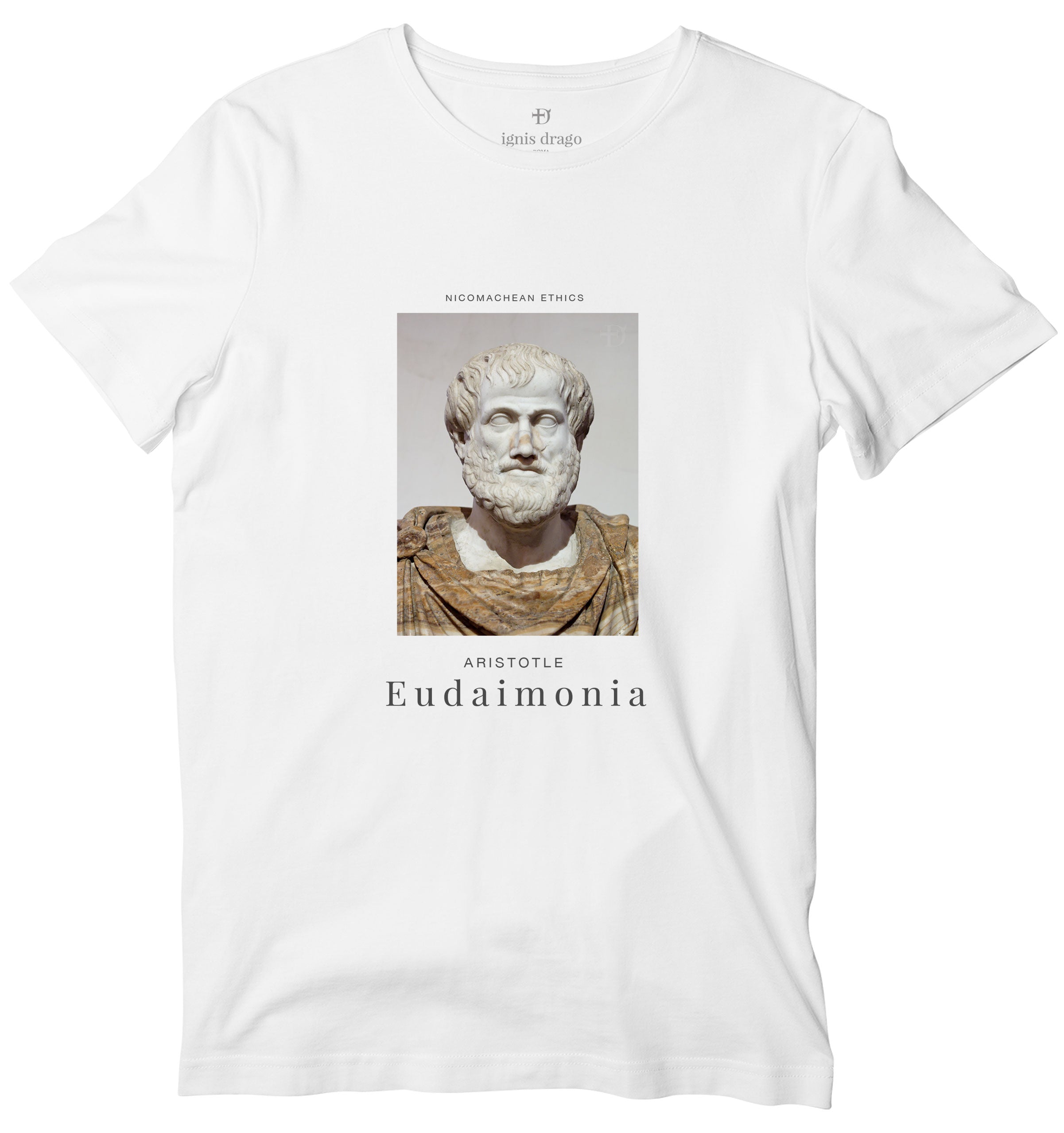 Aristotle T-shirt - World’s Best Graphic T-shirts – Ignis Drago India
