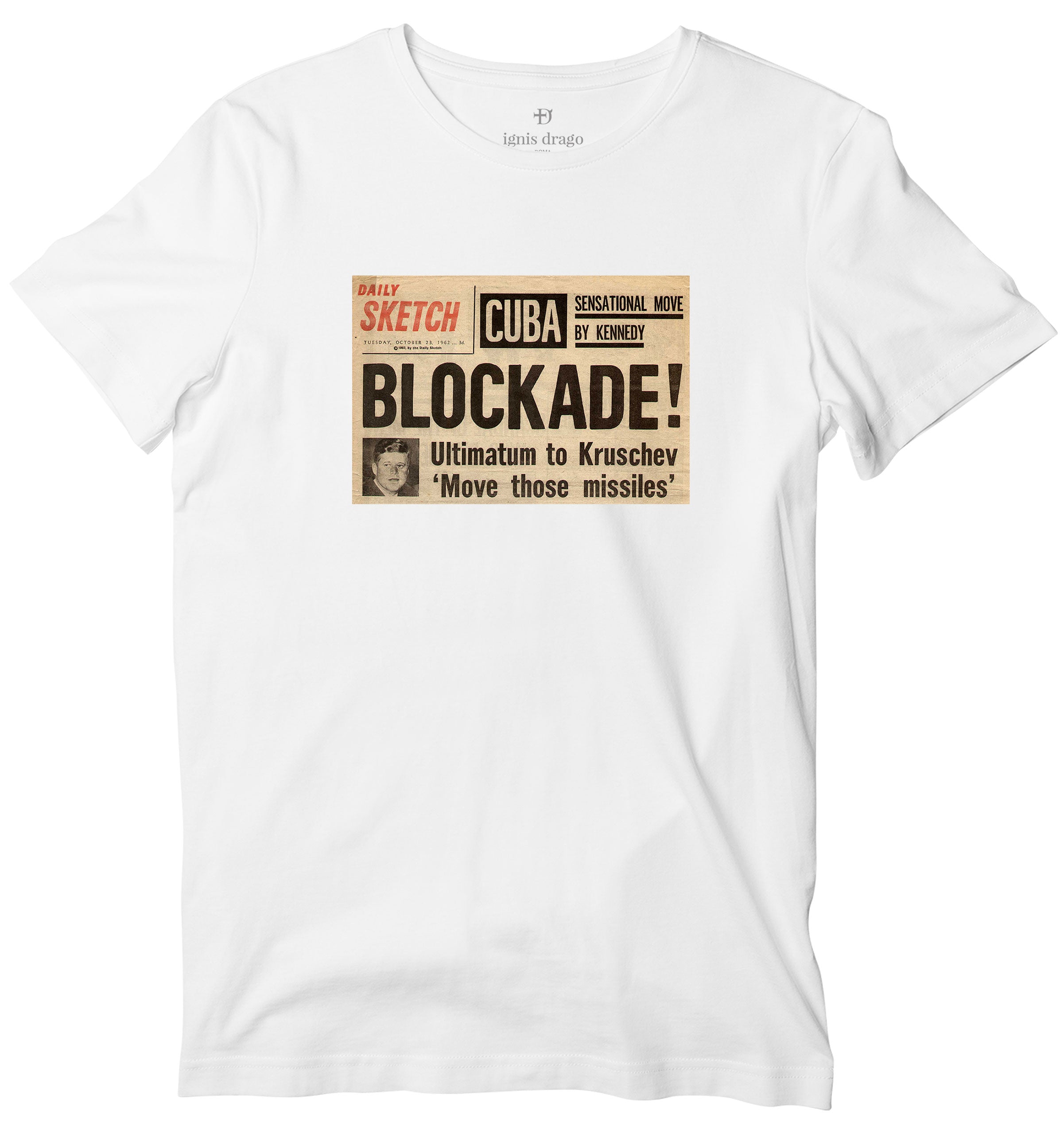 Cold War T-shirt - World’s Best Graphic T-shirts – Ignis Drago India