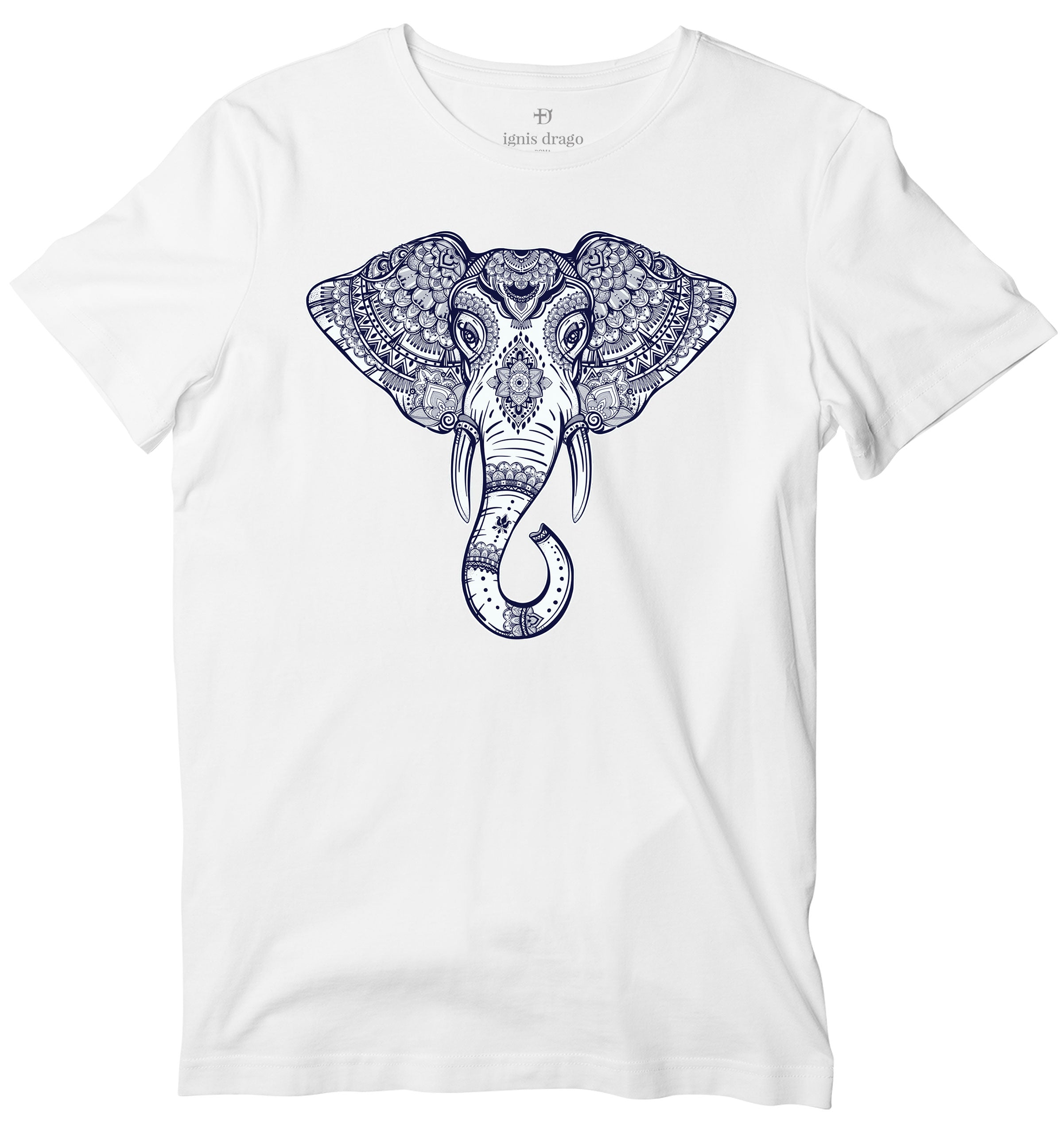 Elephant Mantra T-shirt - World’s Best Graphic T-shirts – Ignis Drago India