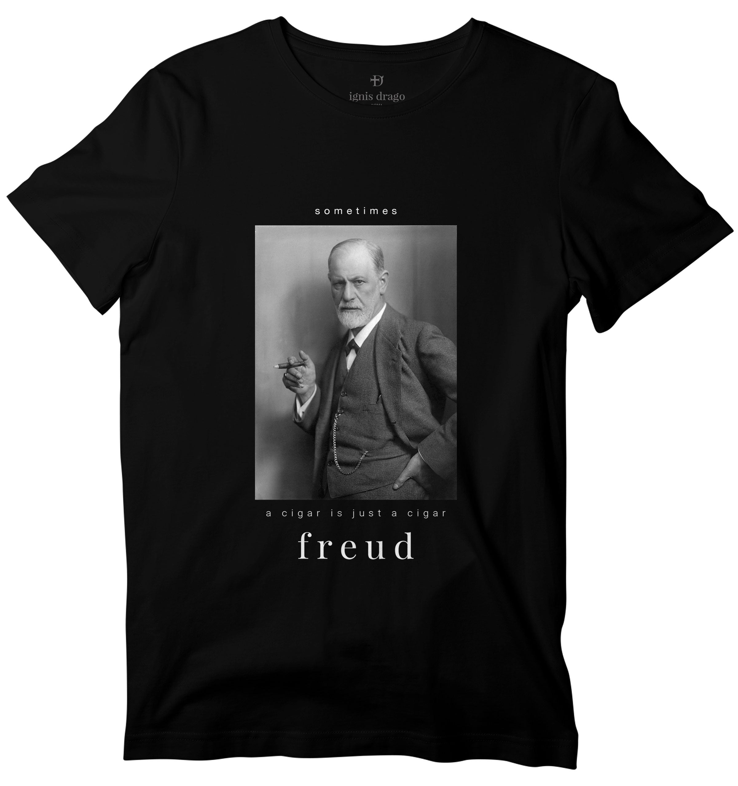 Sigmund Freud T-shirt - World’s Best Graphic T-shirts – Ignis Drago India