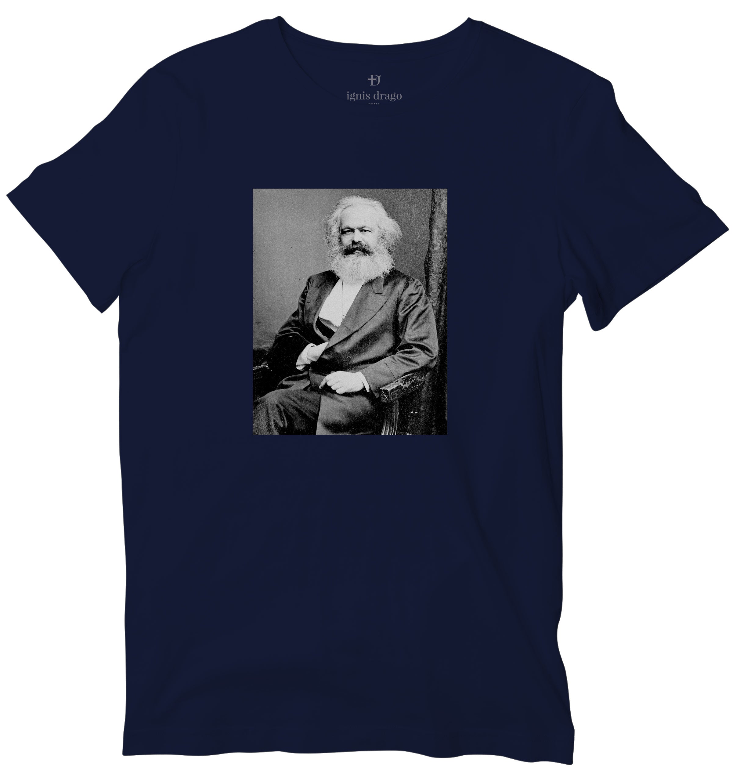 Karl Marx T-shirt - World’s Best Graphic T-shirts – Ignis Drago India