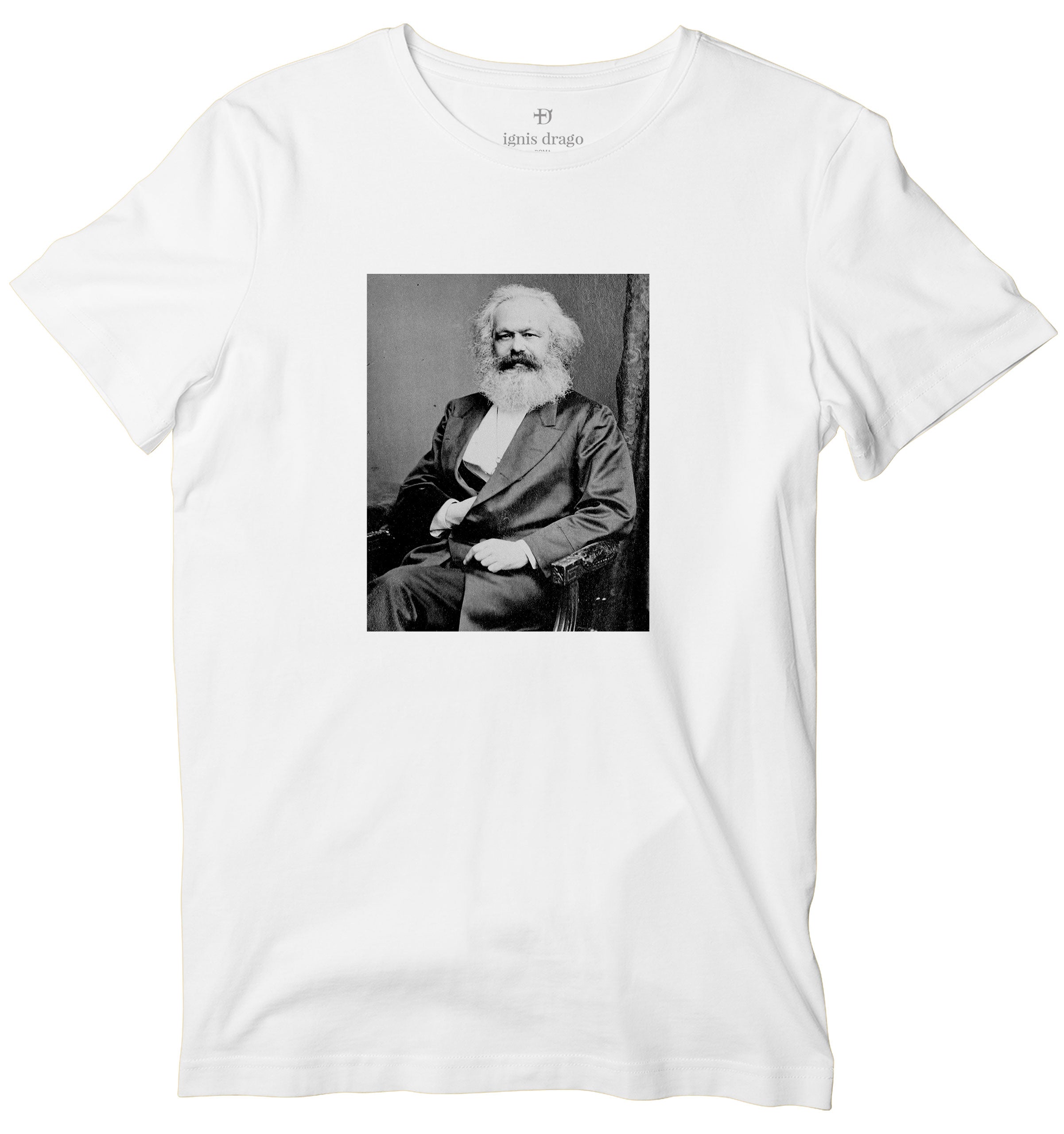 Karl Marx T-shirt - World’s Best Graphic T-shirts – Ignis Drago India