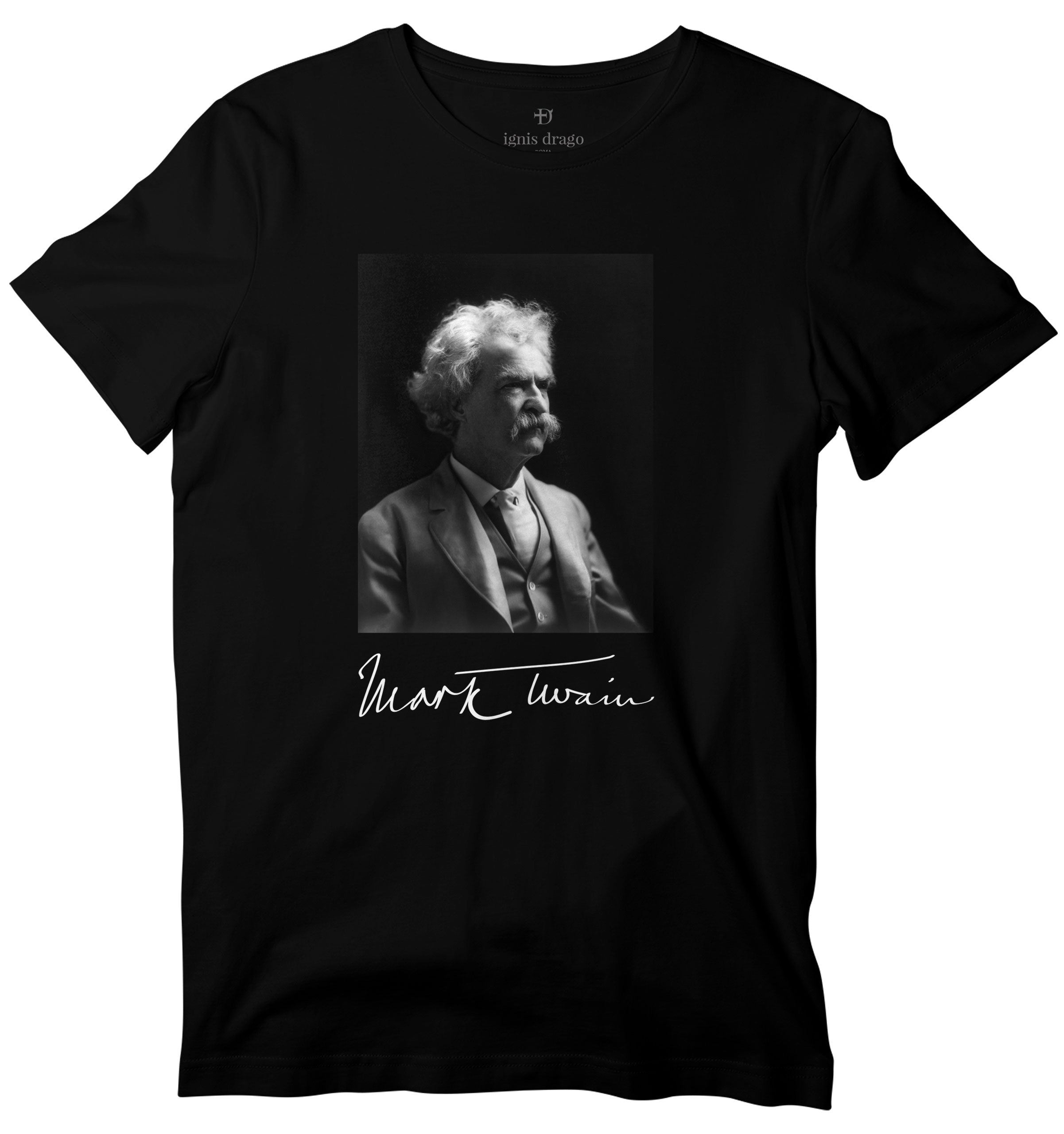 Mark Twain T-shirt - World’s Best Graphic T-shirts – Ignis Drago India