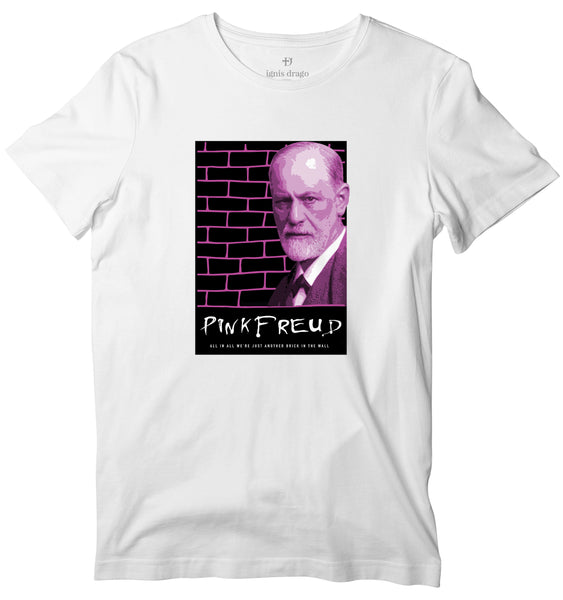 Pink Freud T-shirt - World’s Best Graphic T-shirts – Ignis Drago India