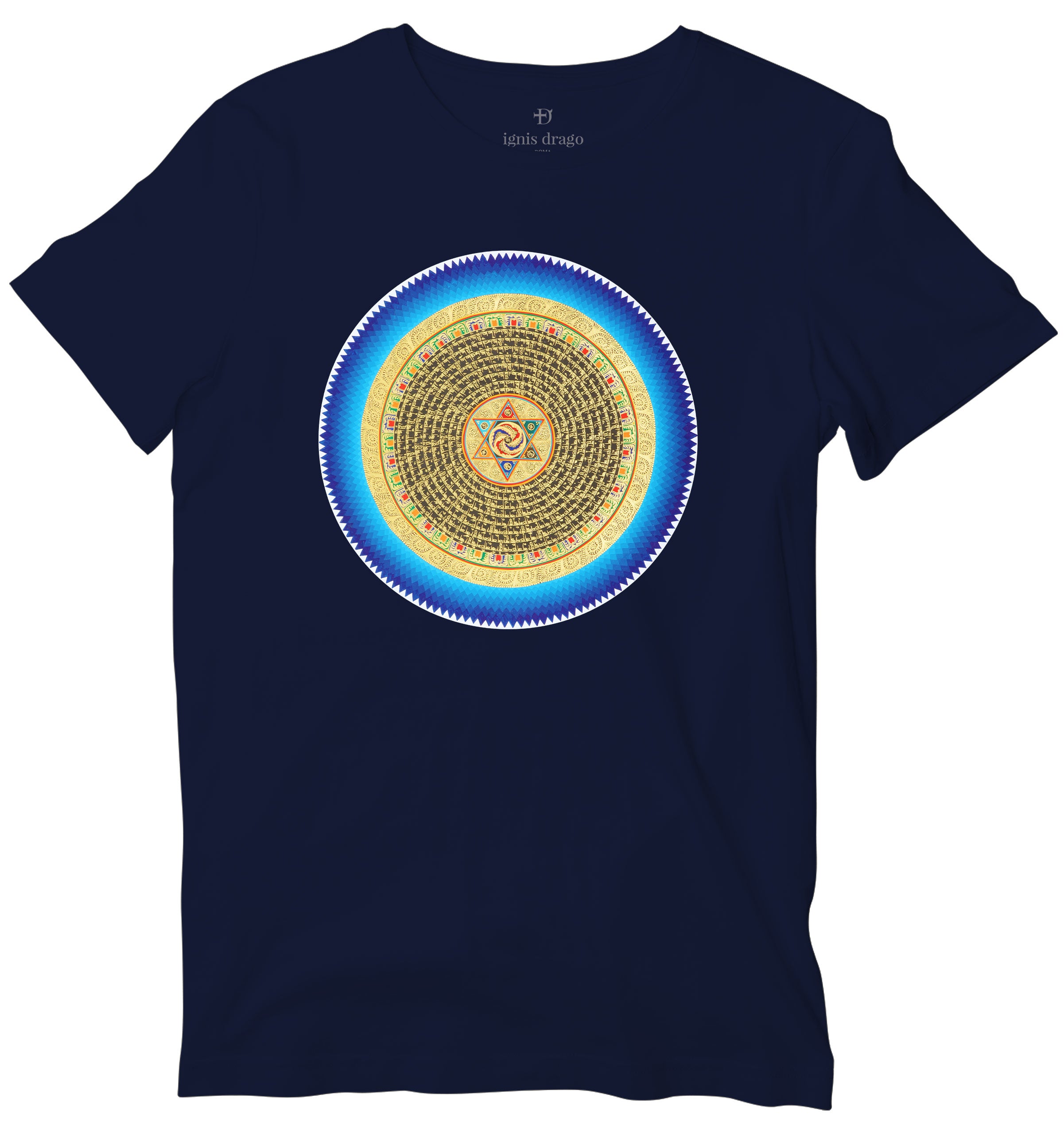 Sitara Mandala Art T-shirt - Tibetan Art - World’s Best Graphic T ...
