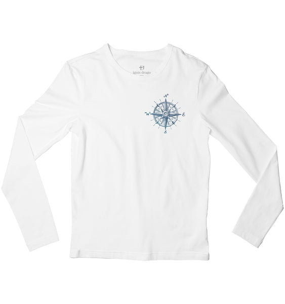 The Navigator Full Sleeve T-shirt - Left Chest Print - World’s Best ...